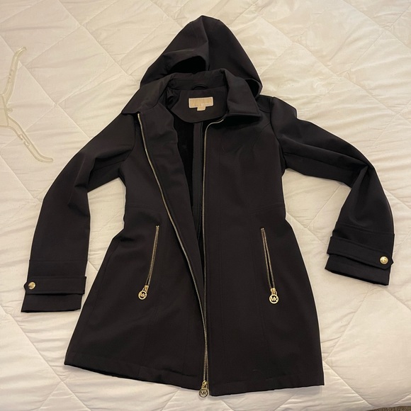 Michael Kors | Jackets & Coats | Michael Kors Black Winter Jacket With ...
